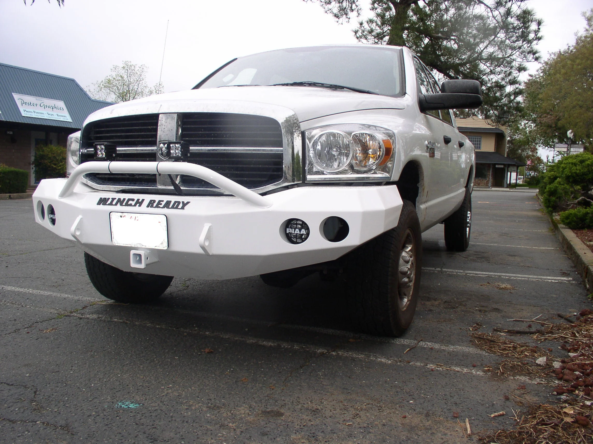 Dodge Ram 1500 — Winch Ready Bumpers