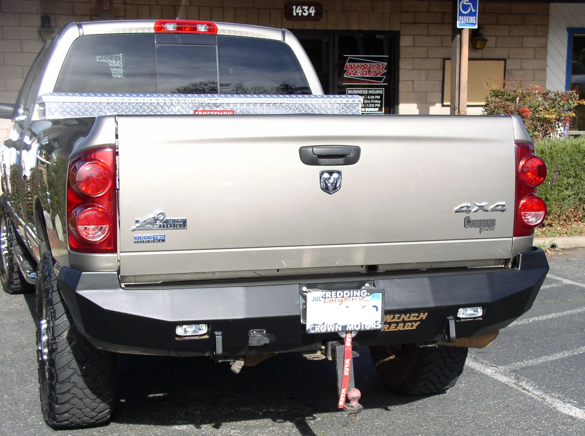 Dodge Ram 2500/3500 — Winch Ready Bumpers