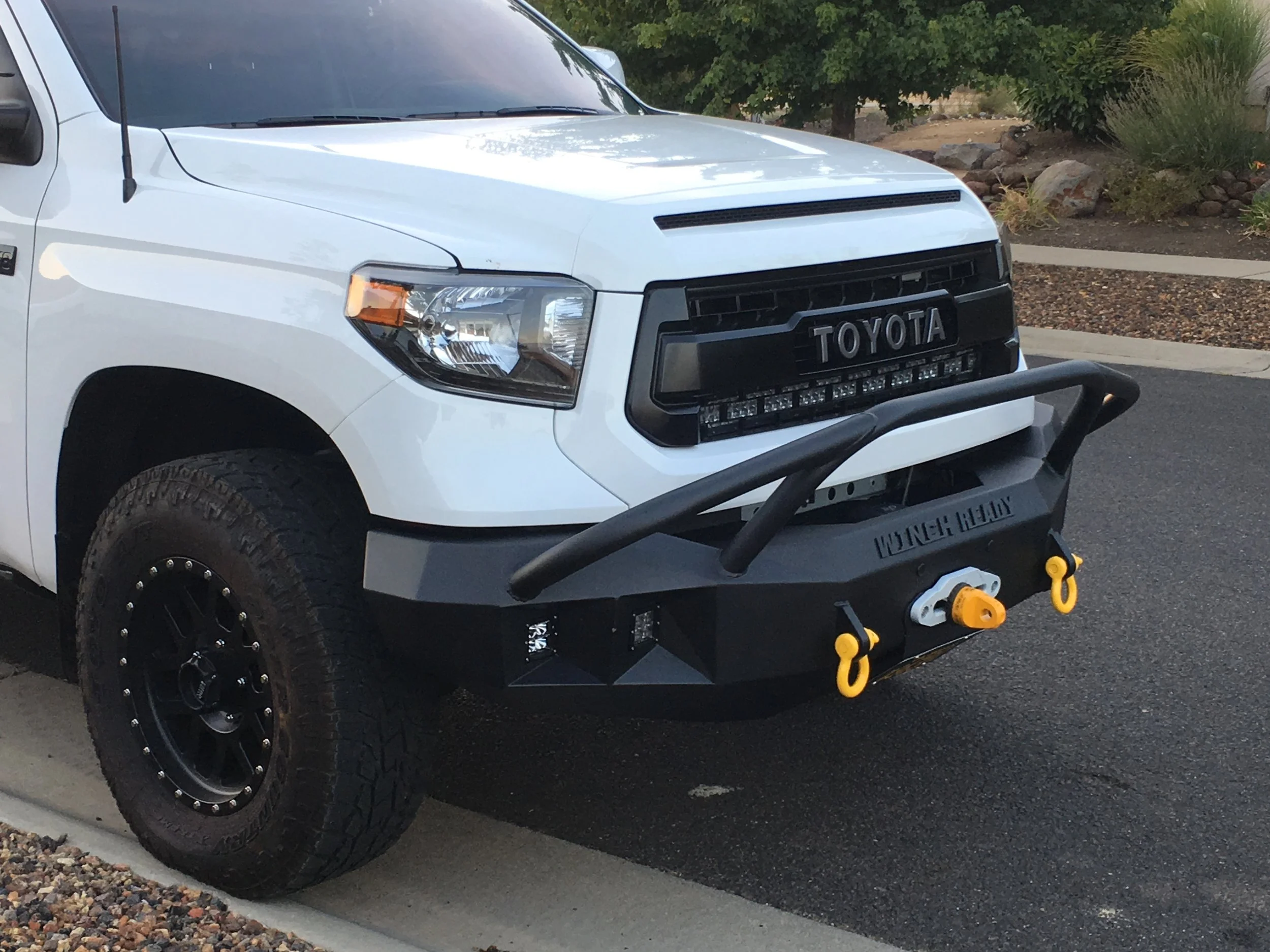 Toyota Tundra — Winch Ready Bumpers