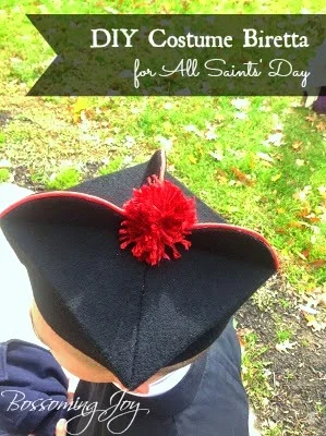 How to Make Priest Biretta for All Saints' Day — Melody Lyons