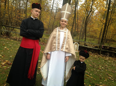 How to Make Priest Biretta for All Saints' Day — Melody Lyons