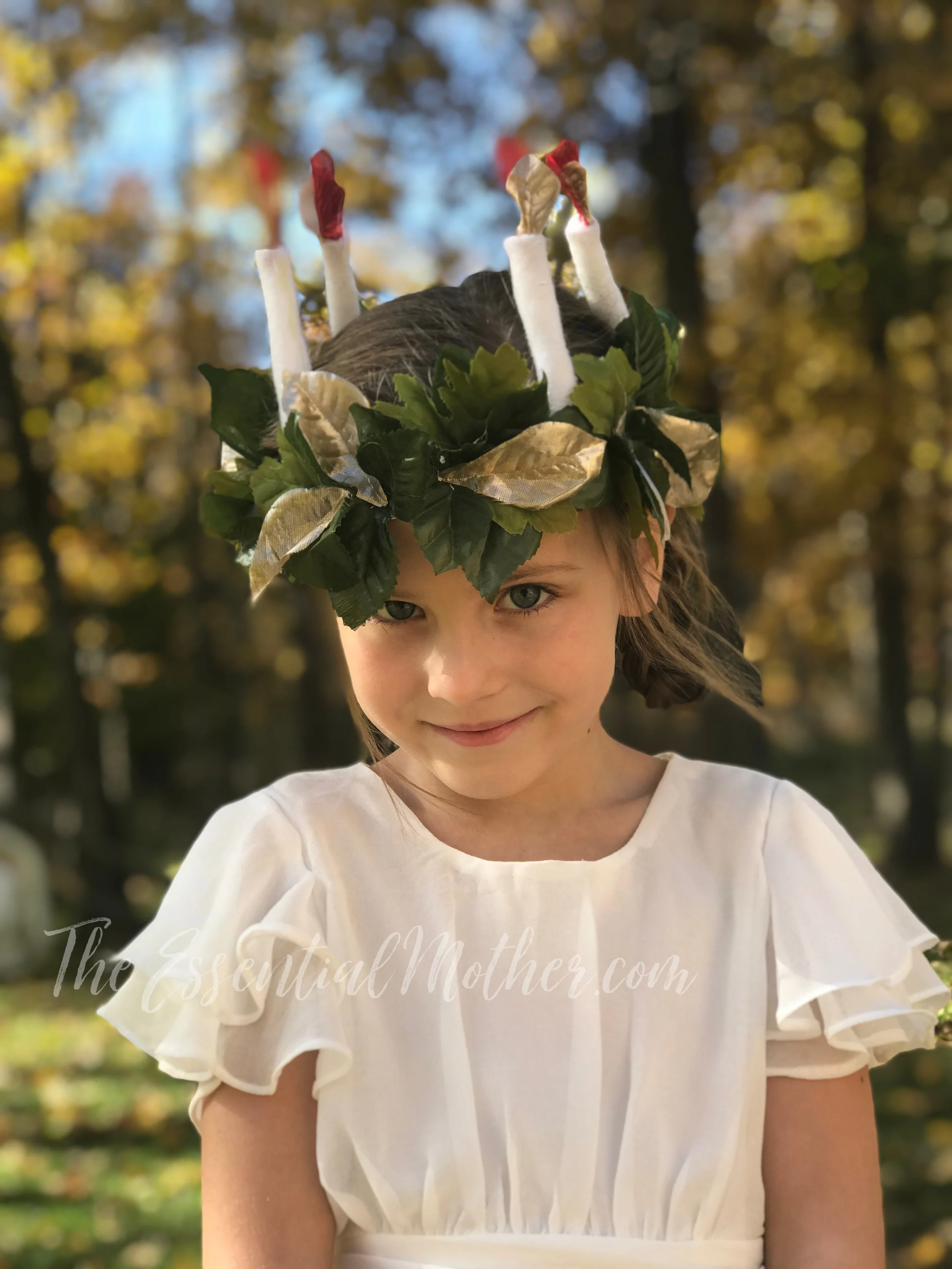 DIY Saint Lucia Crown and Costume (Beginner and Intermediate Tutorials ...