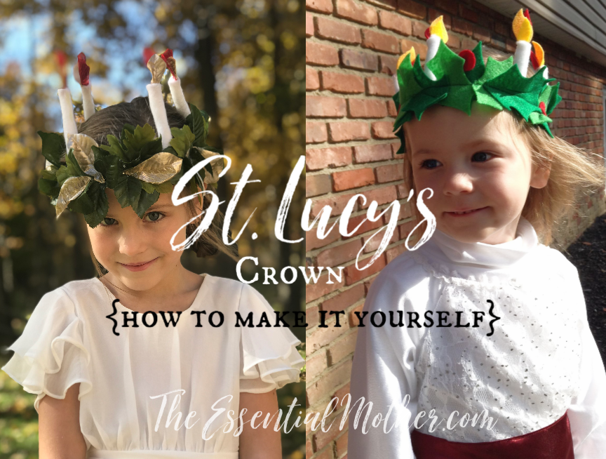 DIY Saint Lucia Crown and Costume (Beginner and Intermediate Tutorials ...