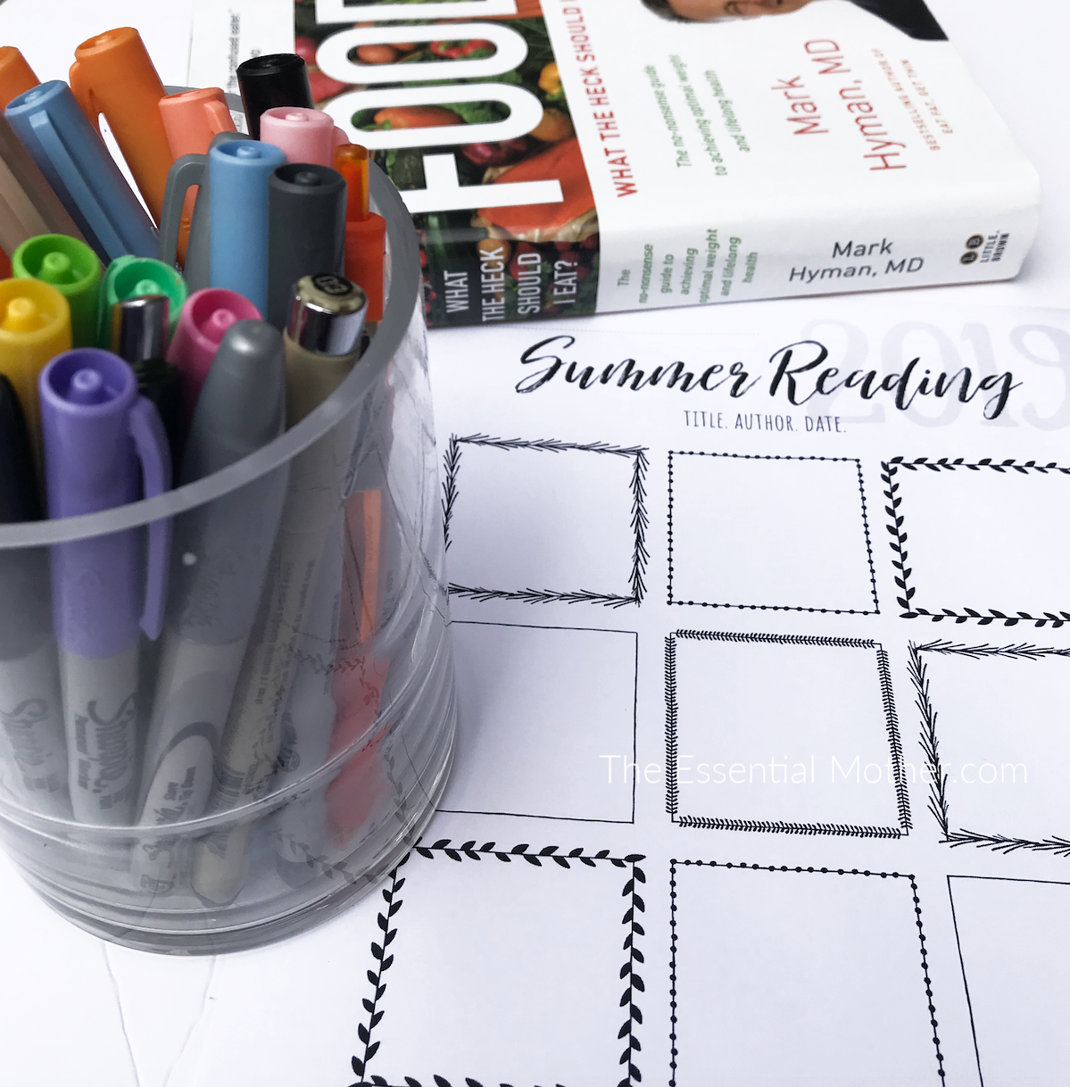 Printable Summer Reading Log for Kids and Adults — Melody Lyons