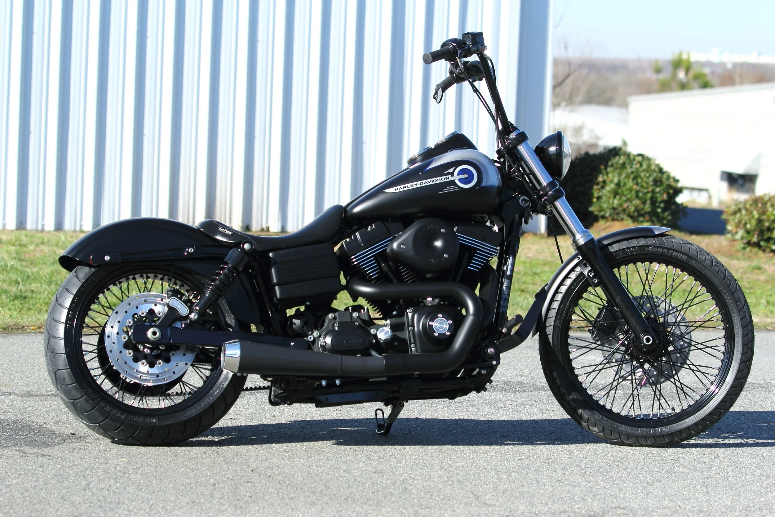 Harley Davidson Dyna Street Bob - Bobber Style — SOUTHEAST CUSTOM CYCLES