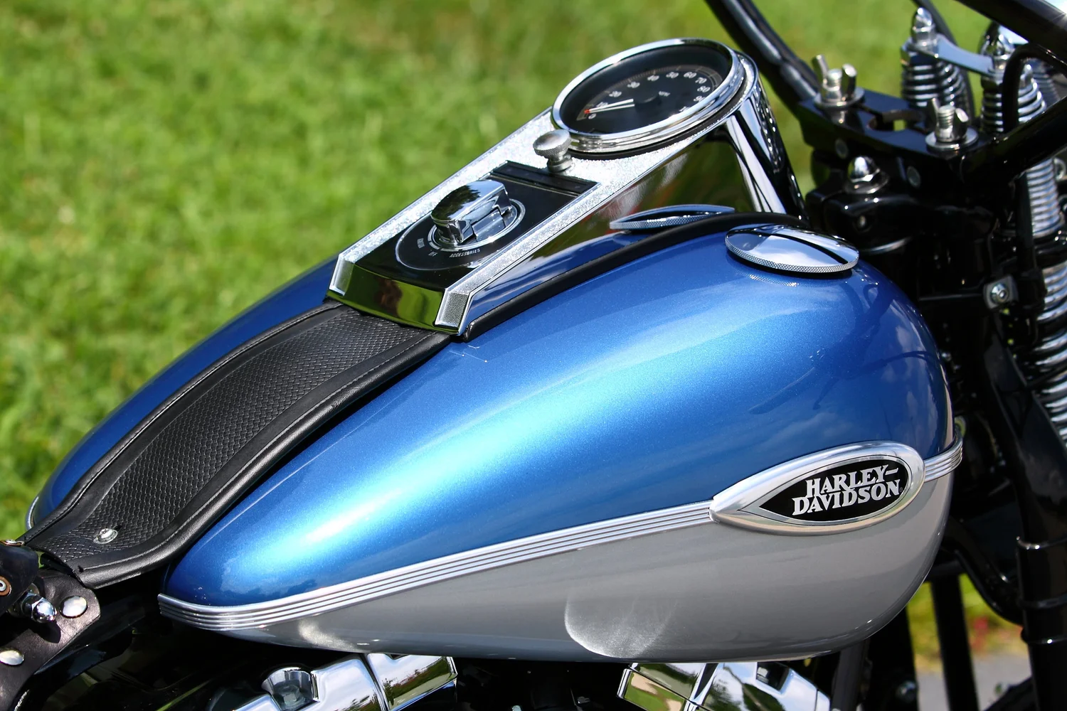 2005 Harley Davidson Softail Springer Classic Custom Bobber Build ...