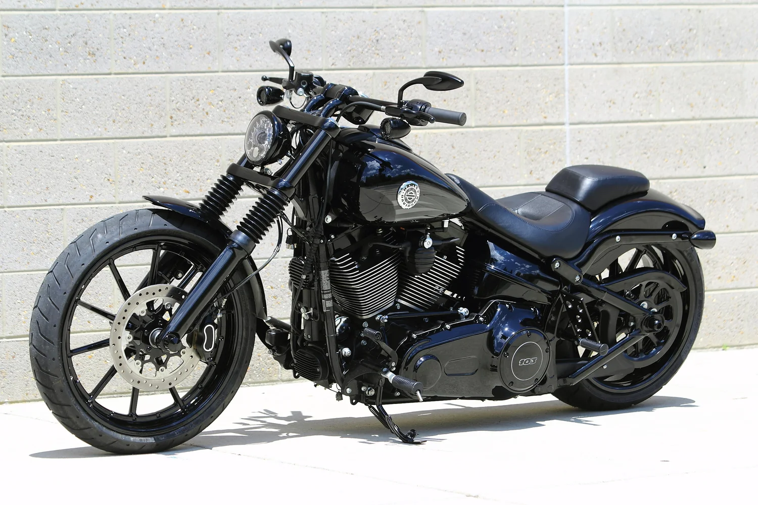 Black Breakout Harley