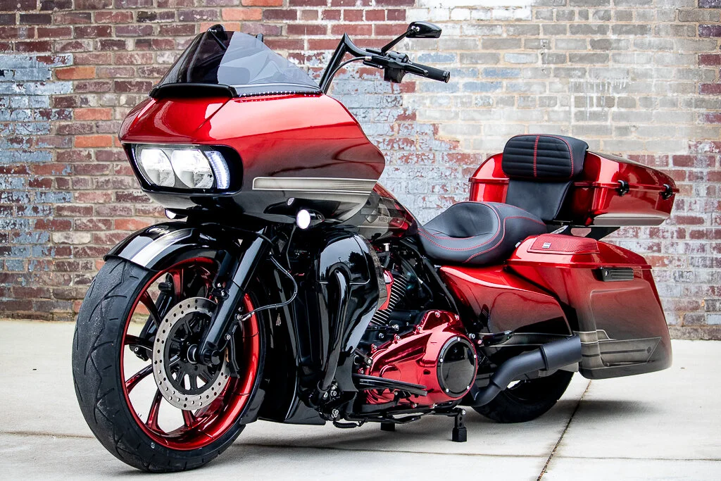 Custom Harley Davidson Motorcycles Baggers