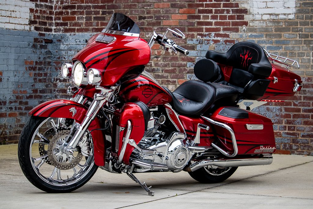 2016 HARLEY DAVIDSON ULTRA LIMITED CONVERTIBLE HOT ROD BAGGER - "CANDY ...