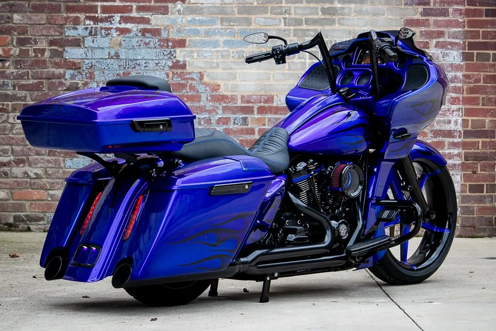 MR. DASILVA'S CLEAN ROAD GLIDE CUSTOM HOT ROD BAGGER - "AFTER BURNER ...