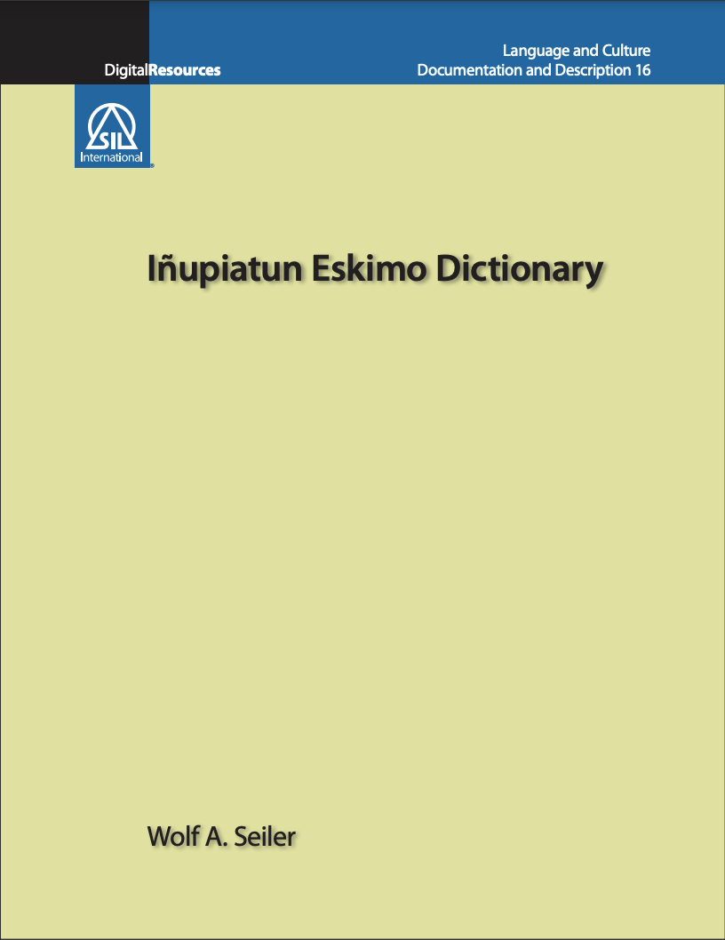 Dictionaries — Iḷisaqativut