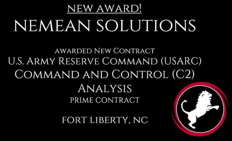 Nemean Solutions Awarded NEW US Army Reserve Command (USARC) Command ...