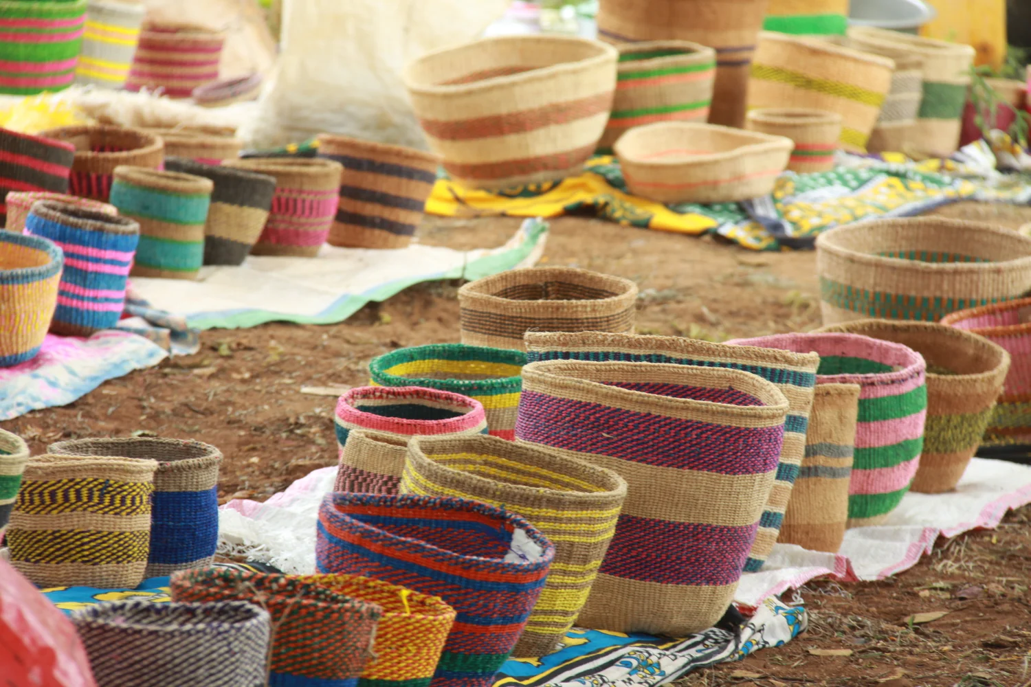 SISAL BASKETS — Hadithi Crafts
