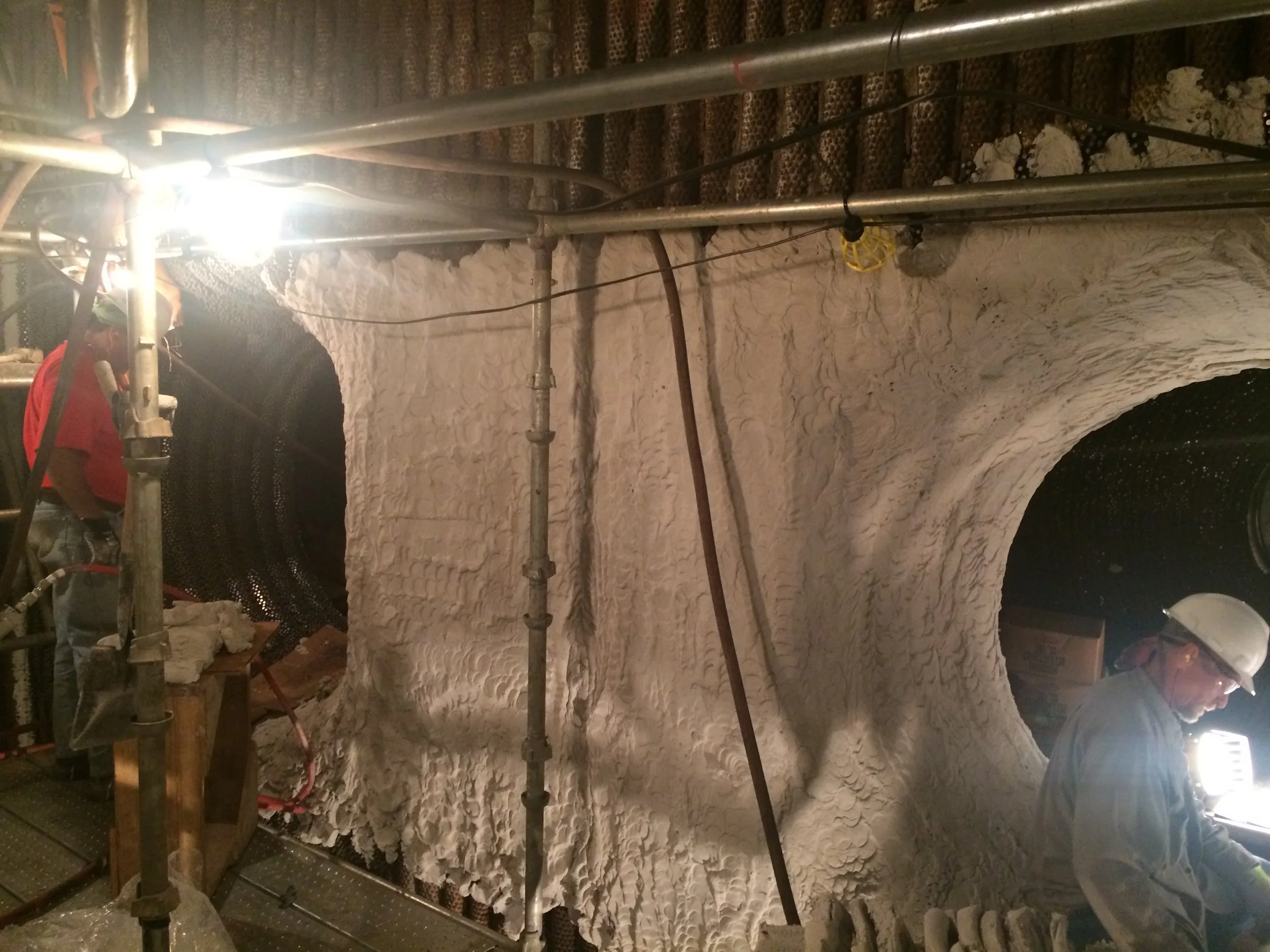 Refractory Installation Pictures — Christy Industrial Services