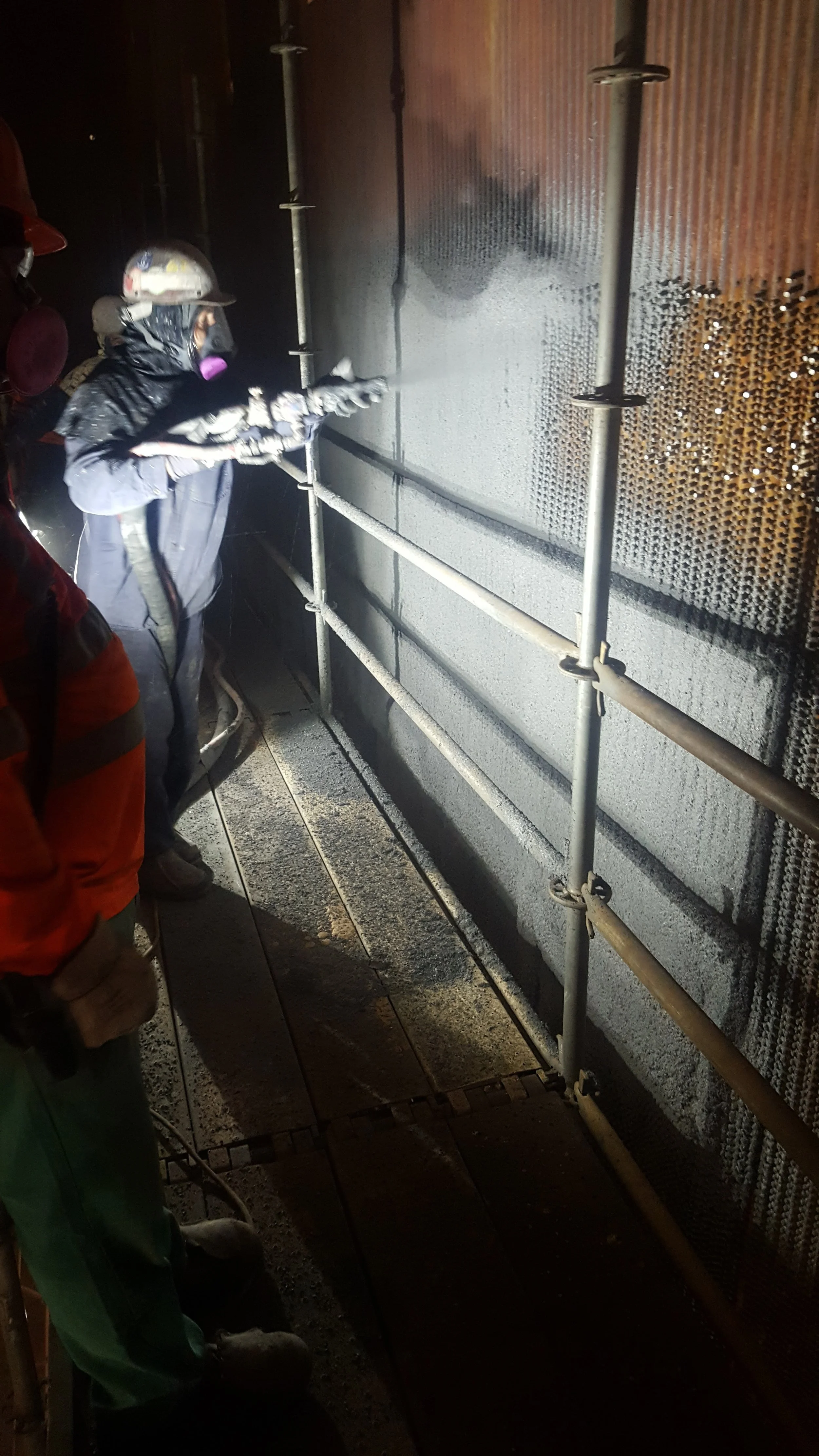 Refractory Installation Pictures — Christy Industrial Services