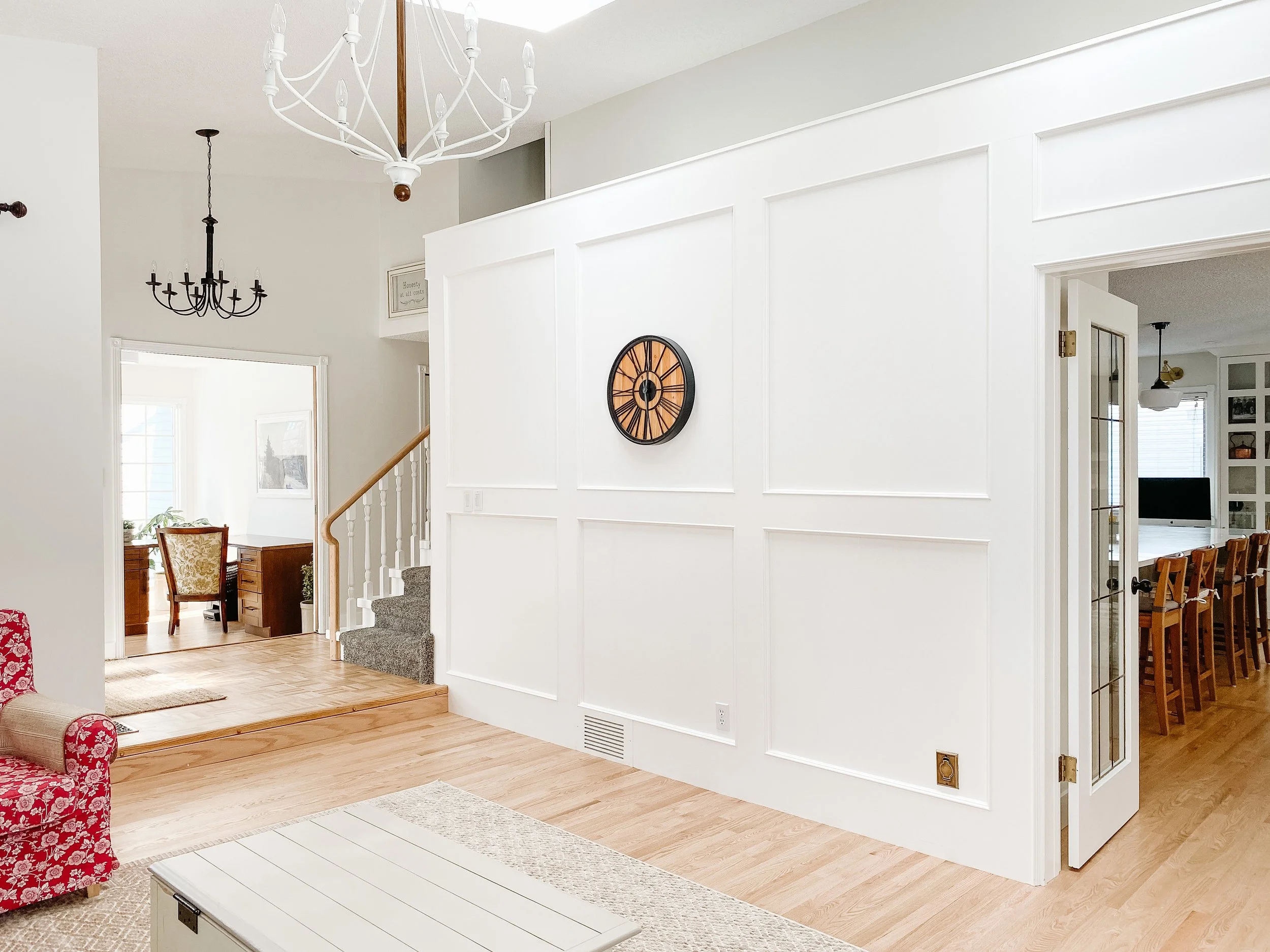White Wood Paneling Design Ideas Living Room Painted Wall Paneling 