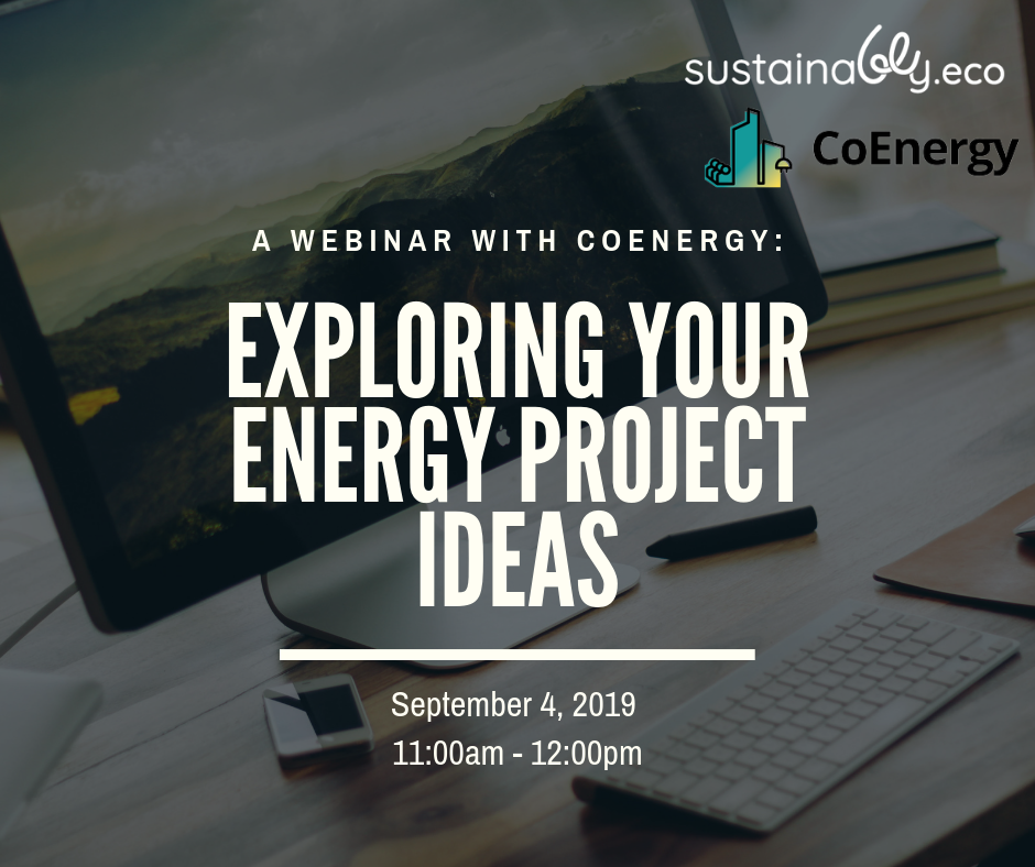 A Webinar with CoEnergy: Exploring your Energy Project Ideas ...