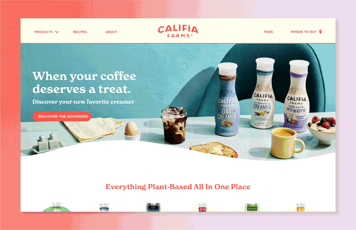 Beth Mathews Design — Califia Farms Brand Design 2023