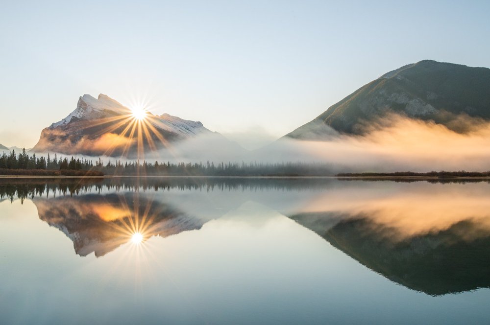 Canadian Rockies Sunset