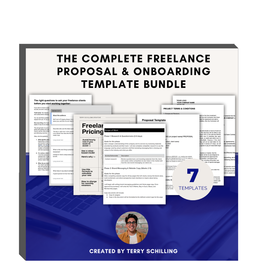 Freelance Project Proposal Template