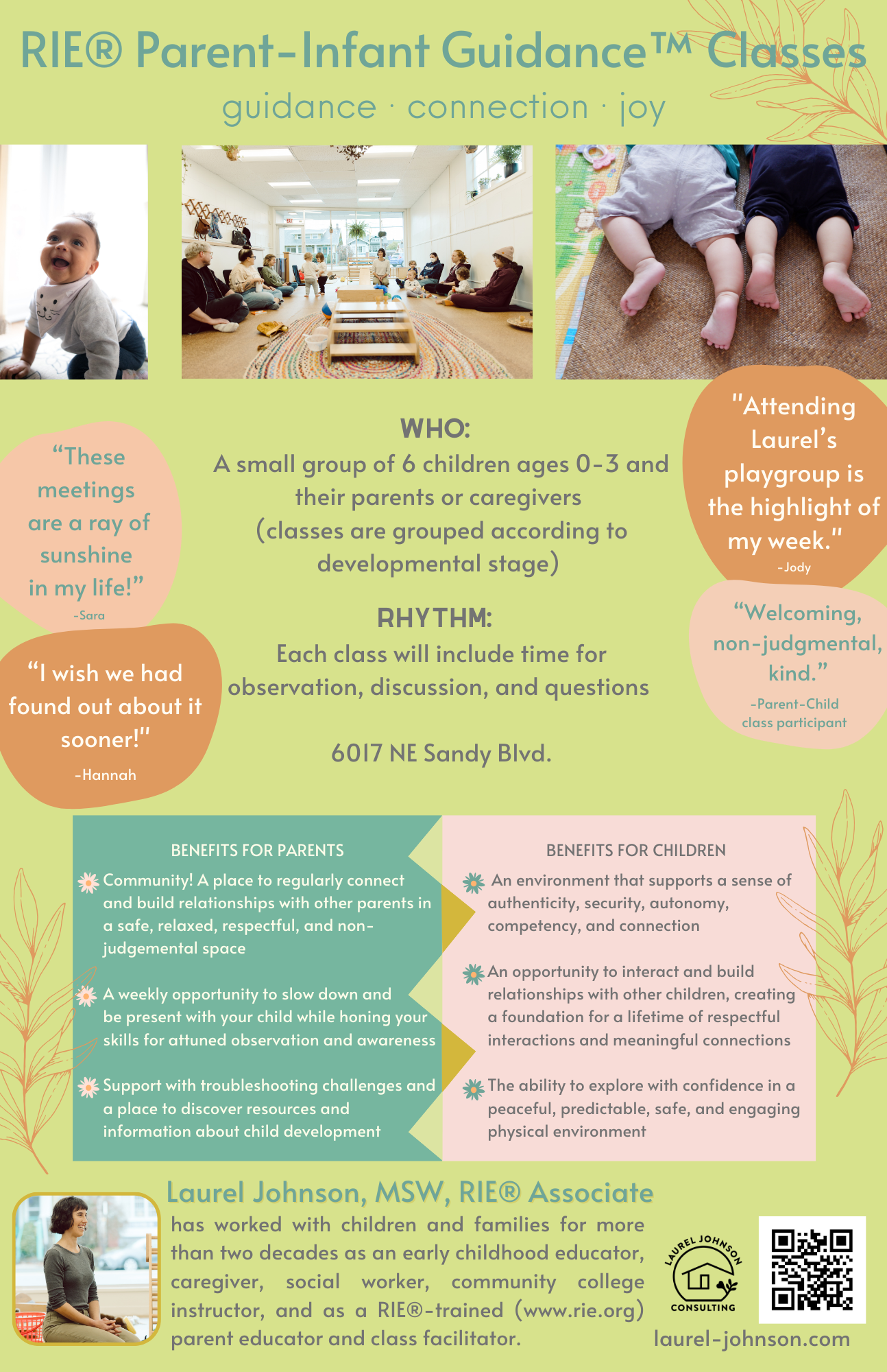 Growing Together Parent-Child Classes — Laurel Johnson Consulting