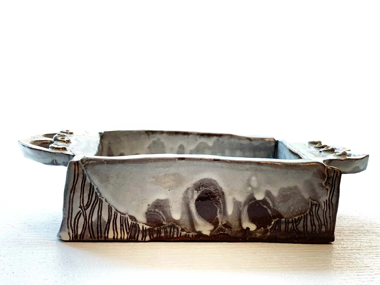 Kitchen & Dining Dining & Serving Small Ceramic Tray 2 designs etna.com.pe