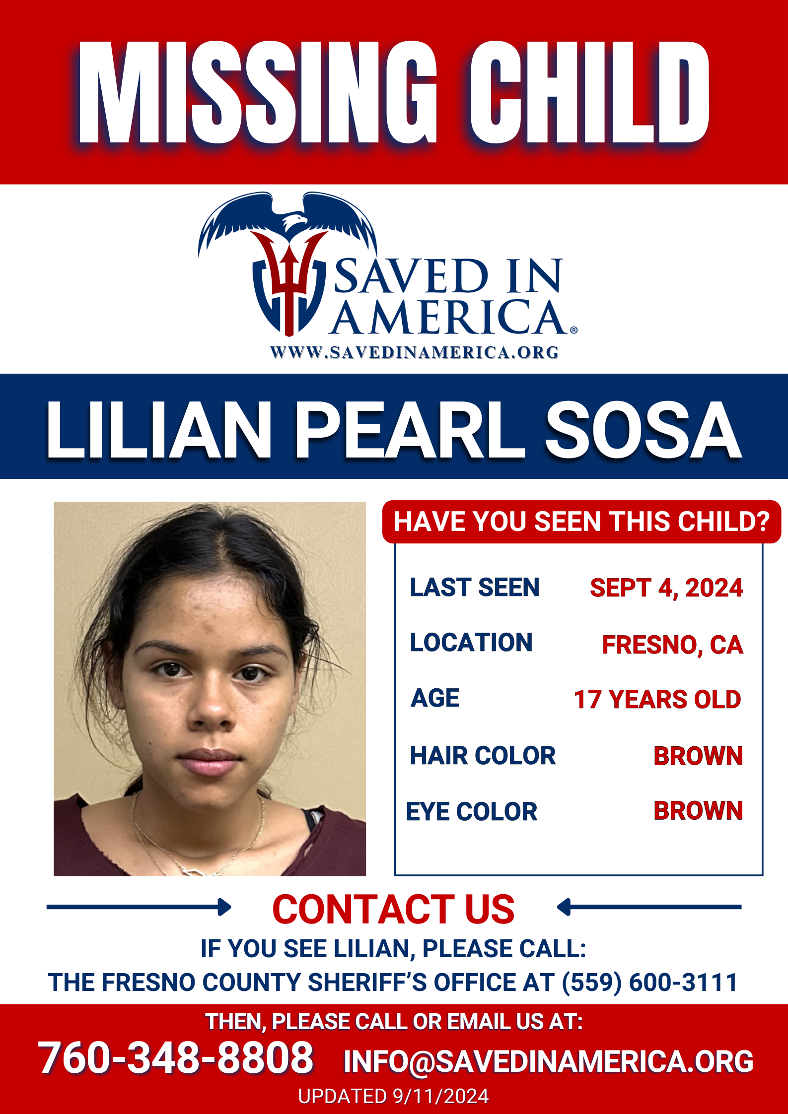 Saved In America — National Night Out Calvary Visalia Operation # ...