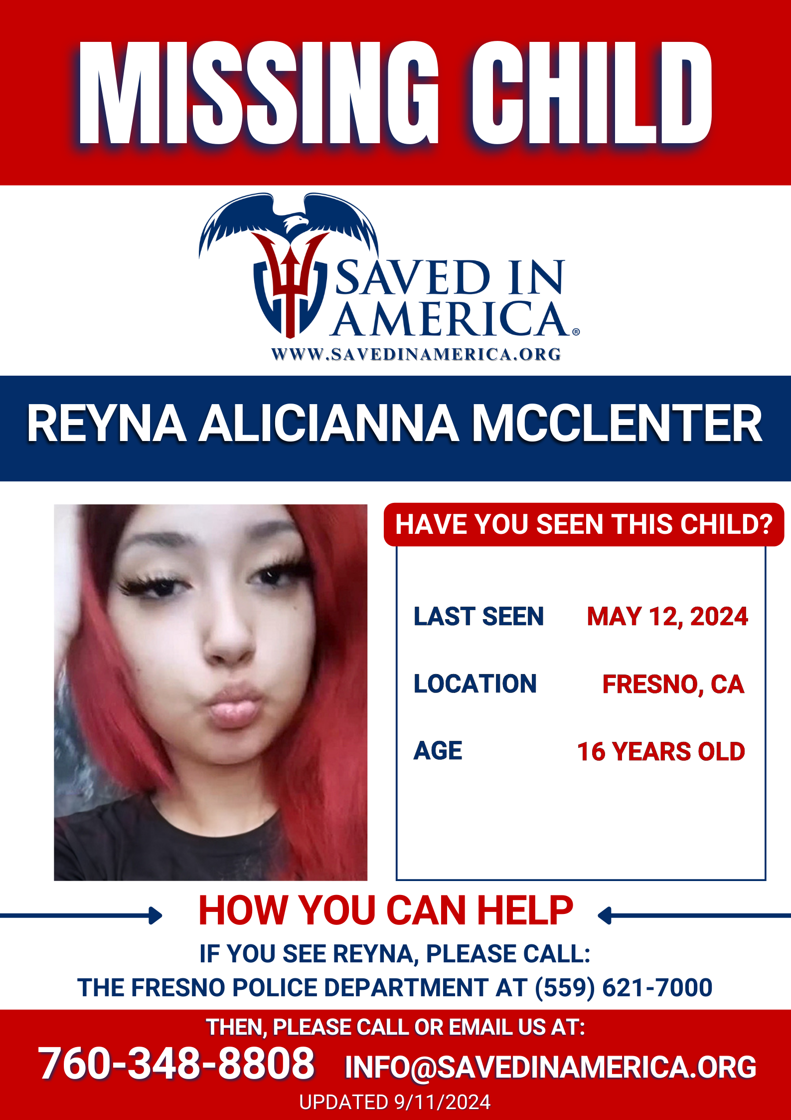 Saved In America — National Night Out Calvary Visalia Operation # ...