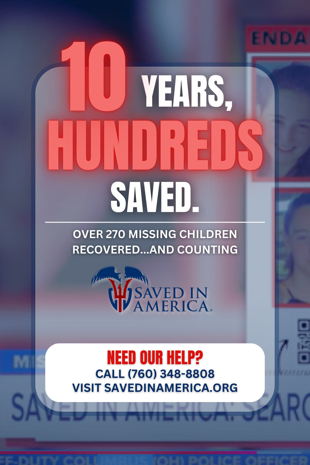 Saved In America — Ten Years, Hundreds Saved