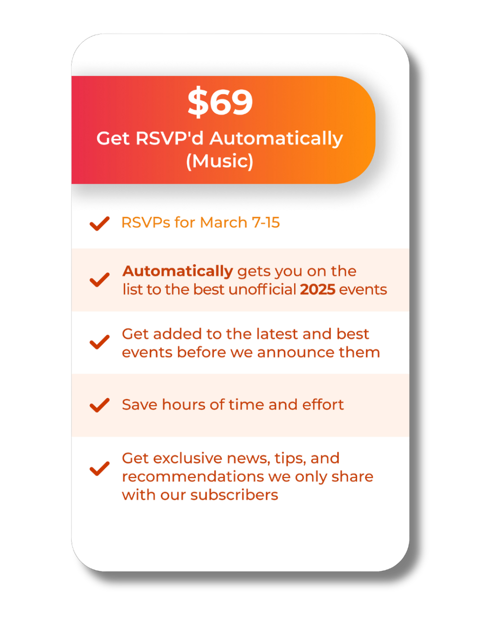 SXSW 2025 Unofficial Guide | RSVPATX.com