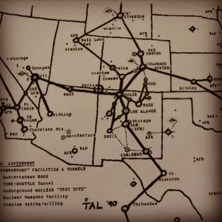 Underground Bases In America