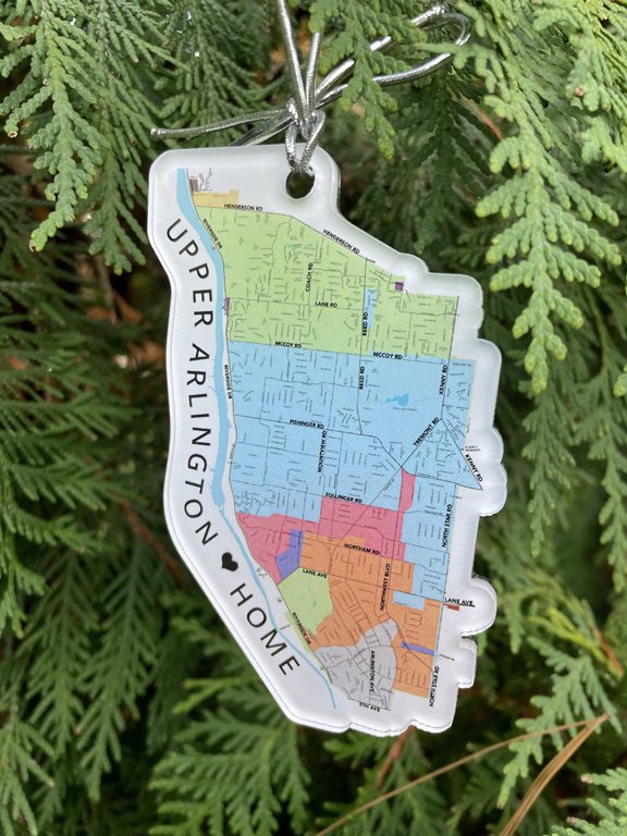 UA map keepsake — Upper Arlington Historical Society