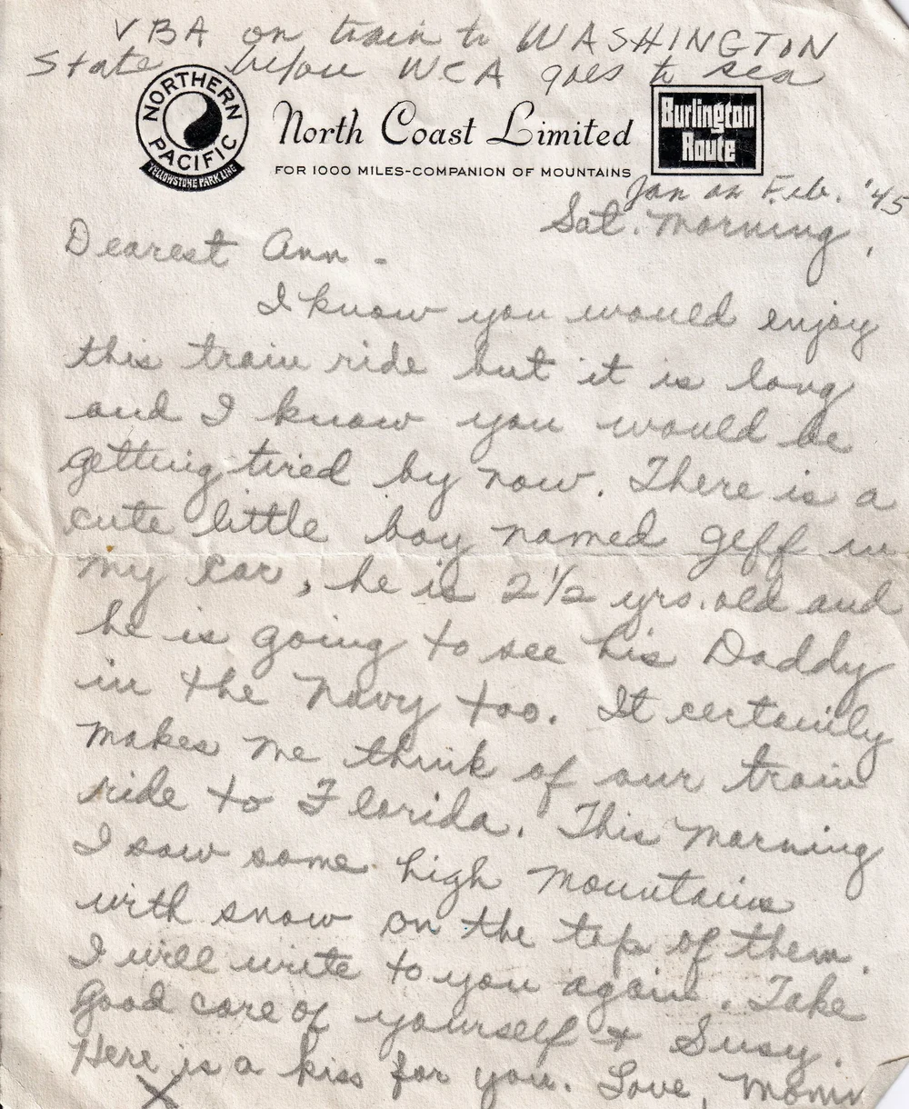 Warren C Armstrong - WWII Navy — Upper Arlington Historical Society