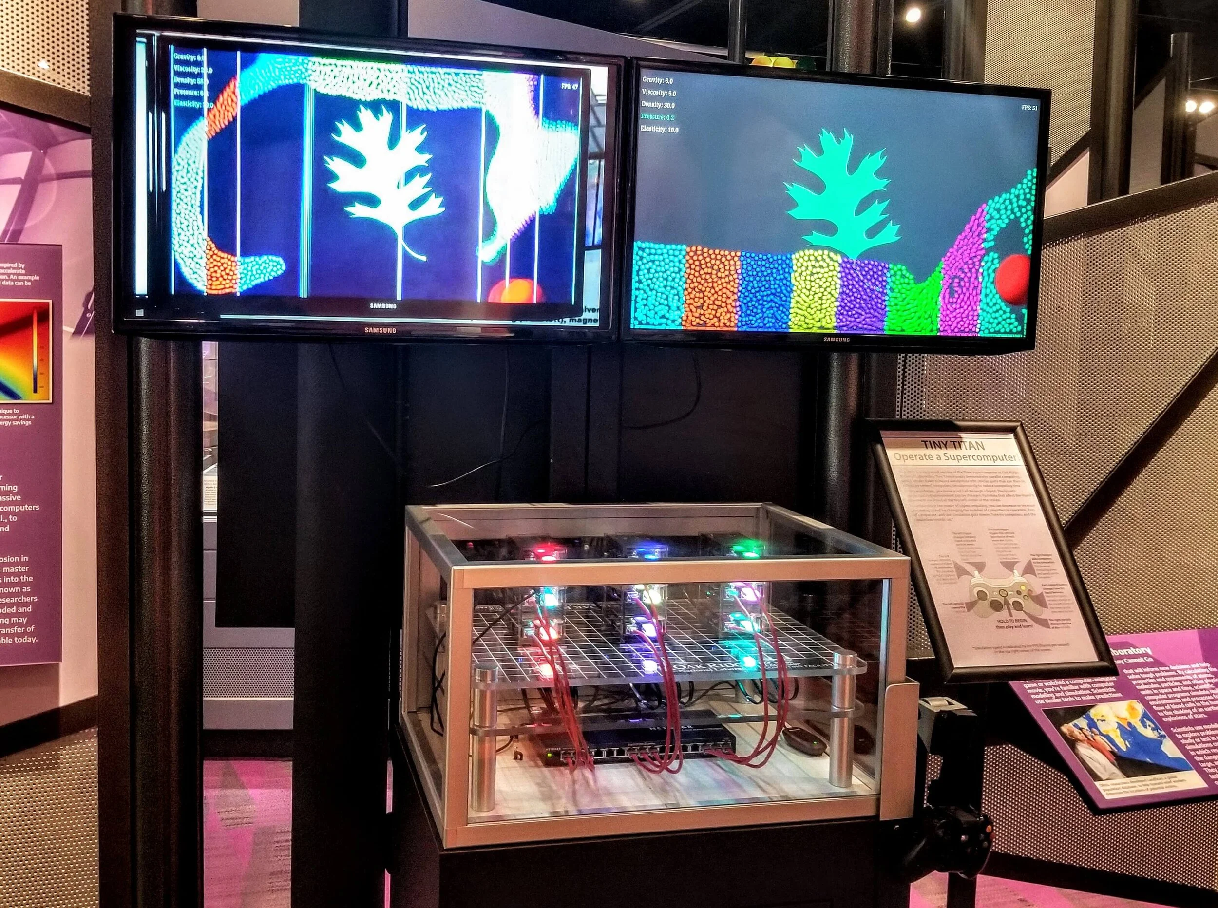 Titan Supercomputer Screen