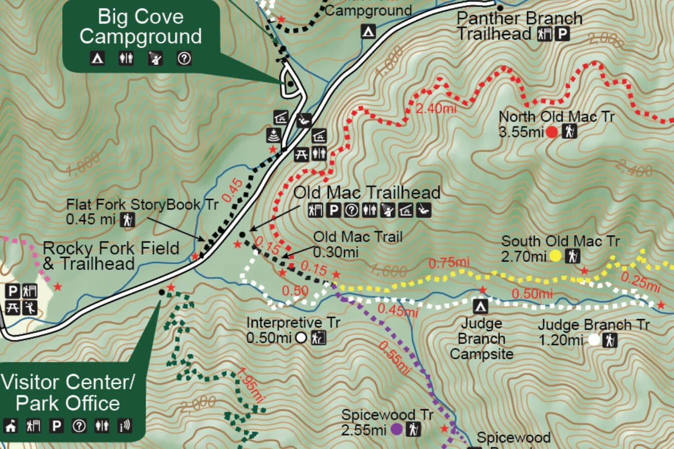 Frozen Head State Park has great hiking, camping, waterfalls, and a ...