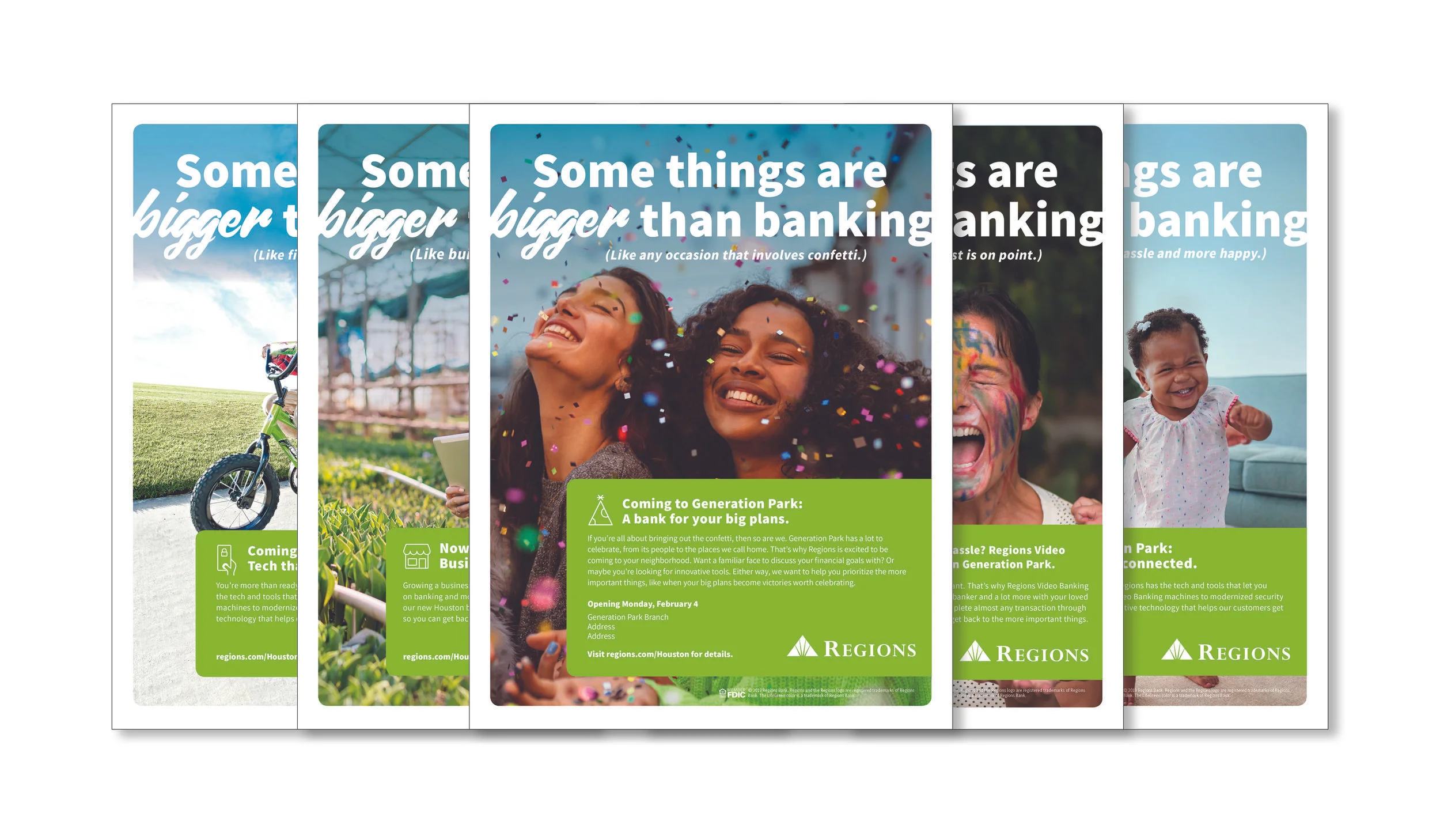 Regions Bank Magazine Ads