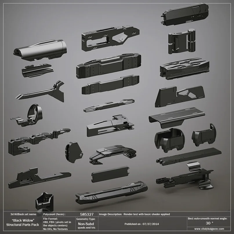 Что такое Matte Painting, Photobashing и 3D Kitbash? — CG LAB