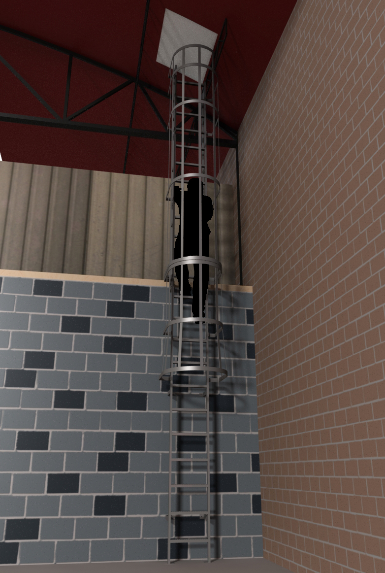 Fixed Ladder — SAFE-T-FAB