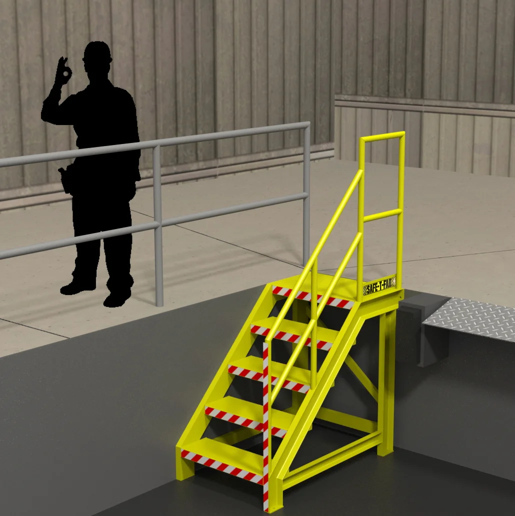 Industrial Stairs — SAFE-T-FAB