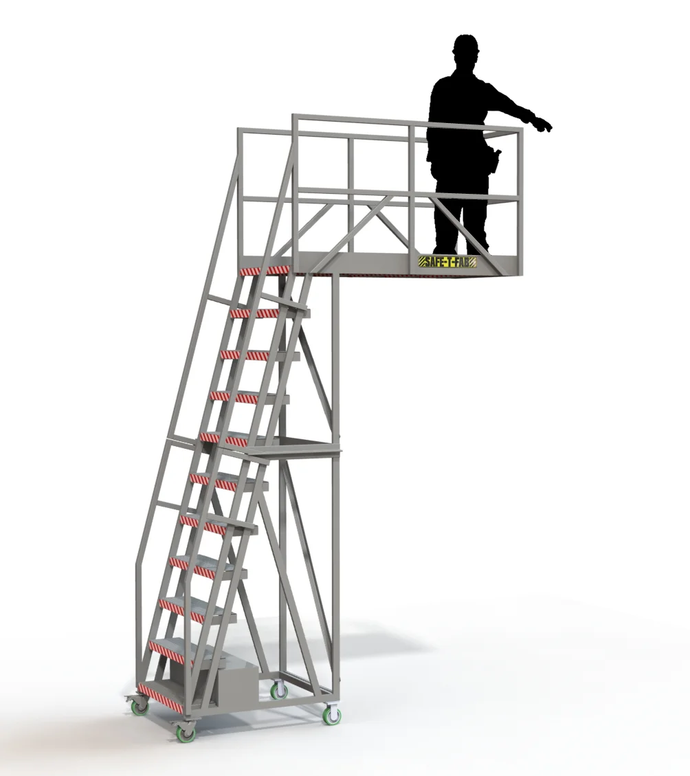 Cantilever Ladders — SAFE-T-FAB