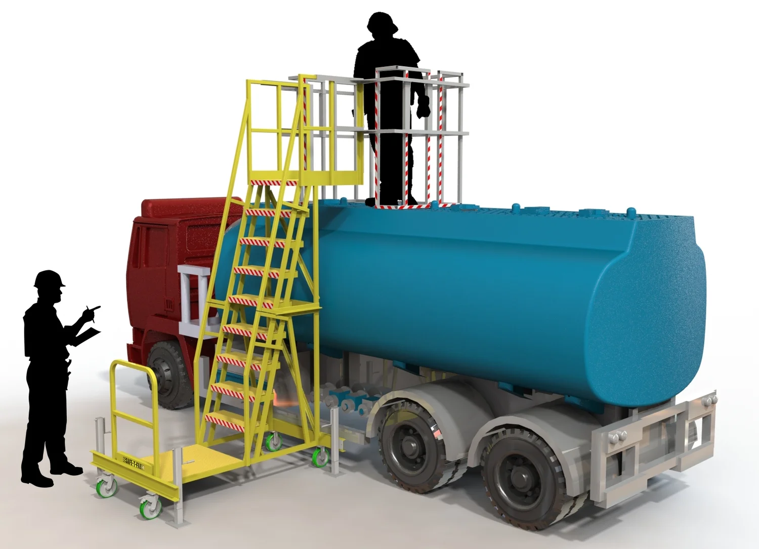 Cantilever Ladders — SAFE-T-FAB