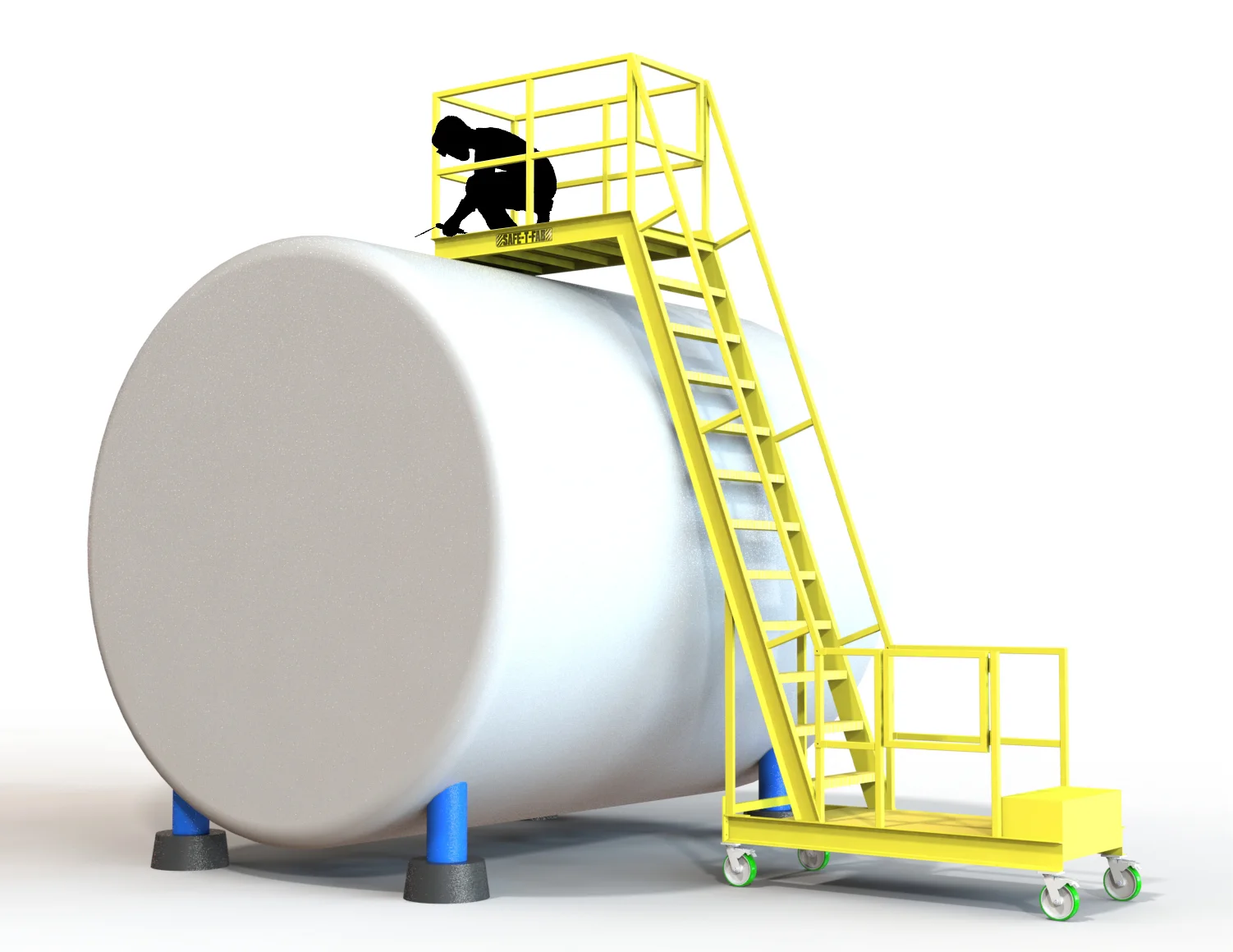 Cantilever Ladders — SAFE-T-FAB