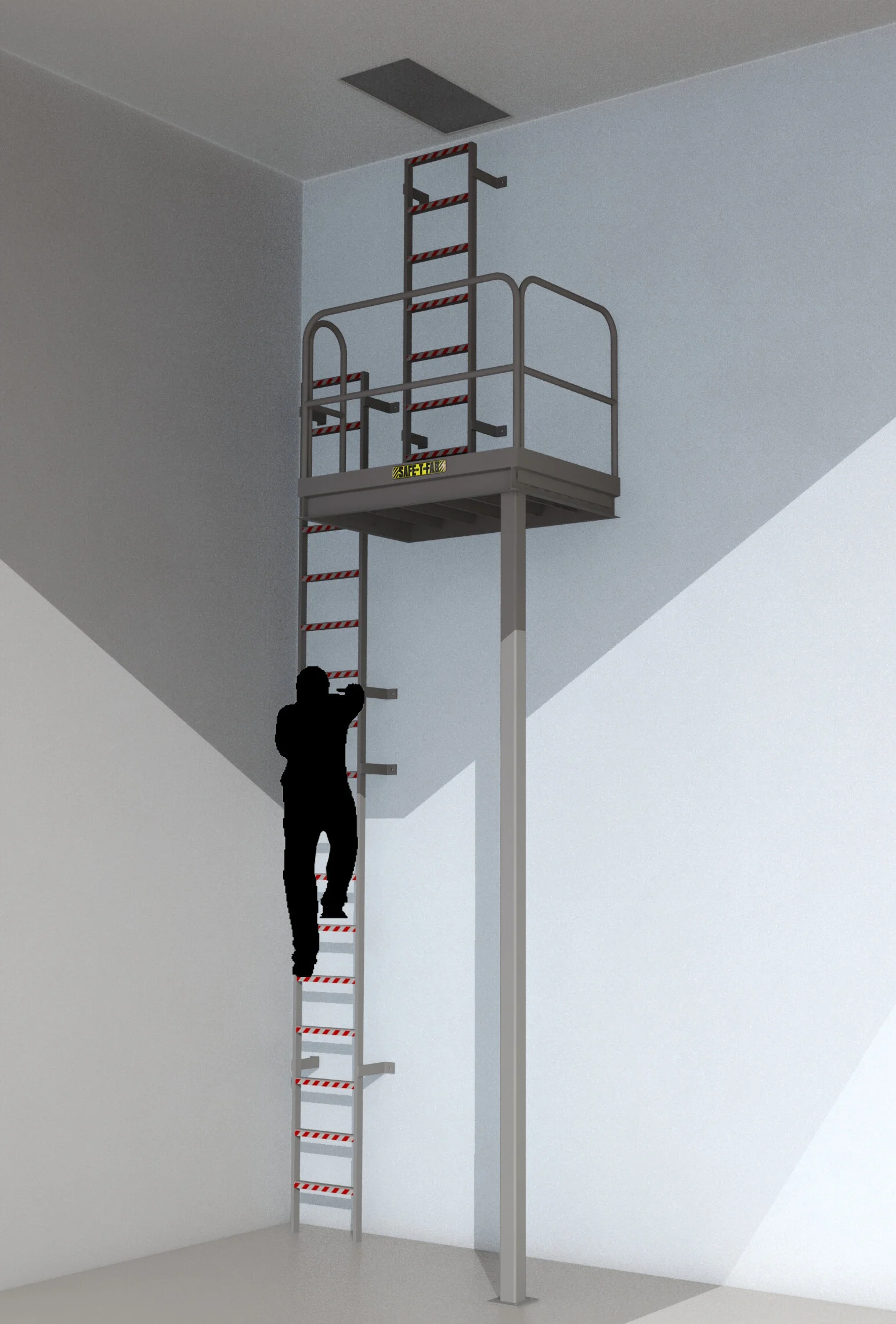 Fixed Ladder — SAFE-T-FAB