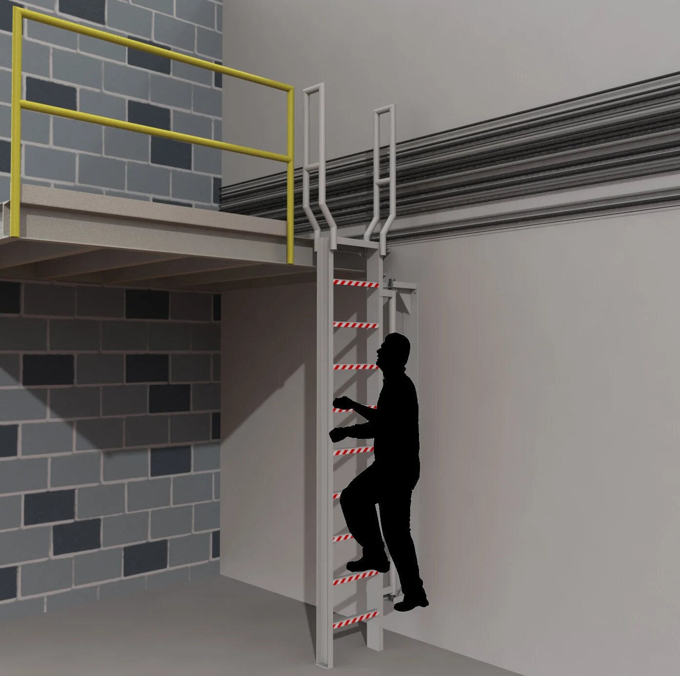 Fixed Ladder — SAFE-T-FAB