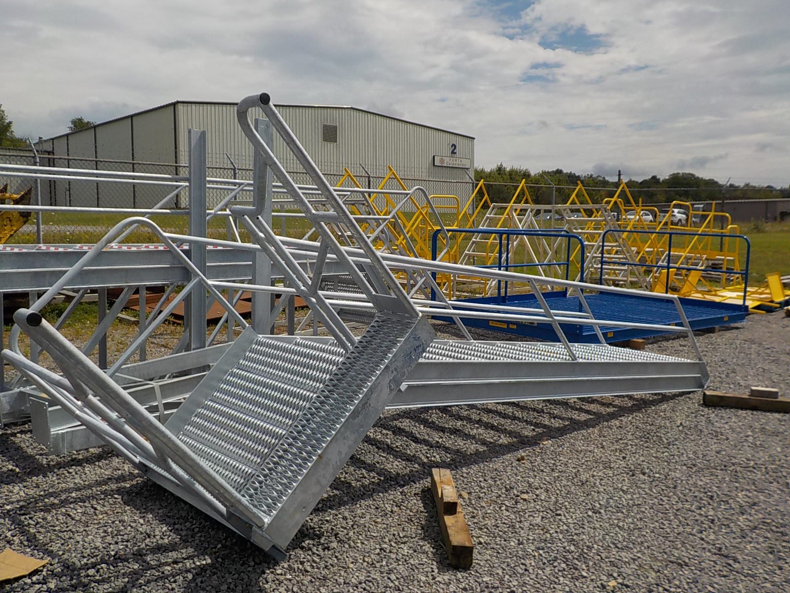Custom Work Platforms and Access Equipment — SAFE-T-FAB