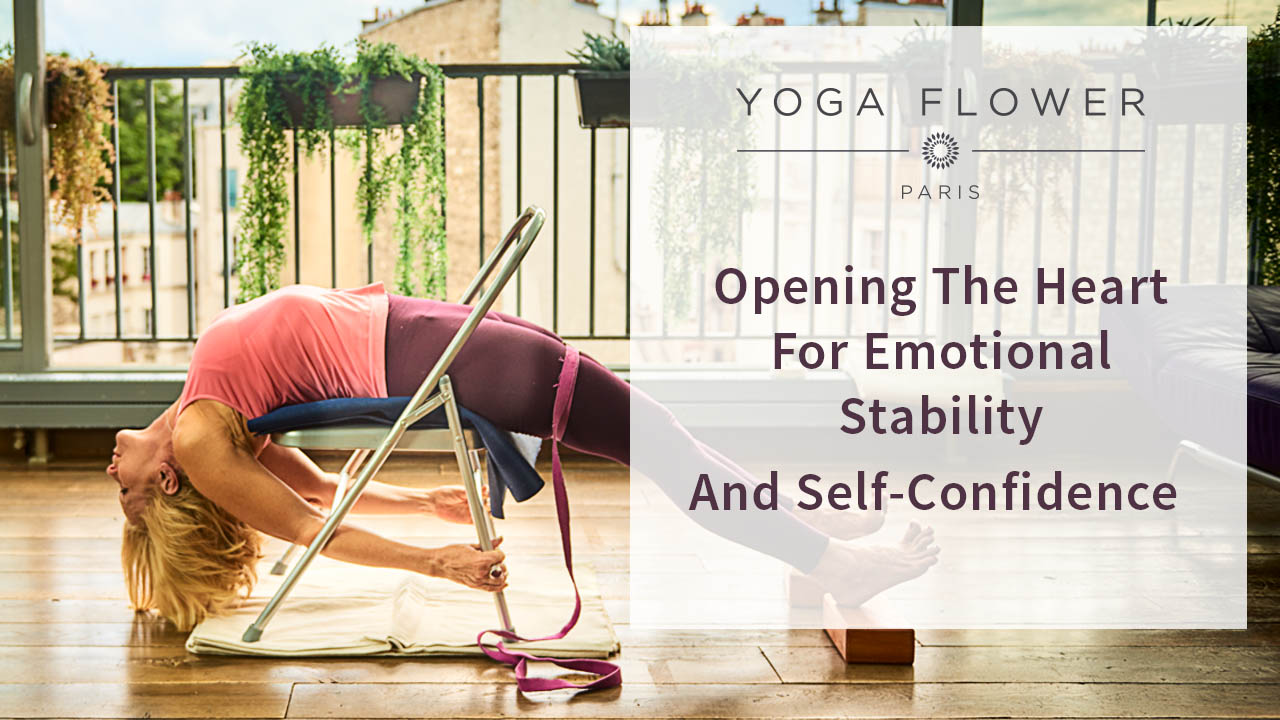 Inverted Staff Pose In A Chair : Viparita Dandasana — Yoga Flower Paris