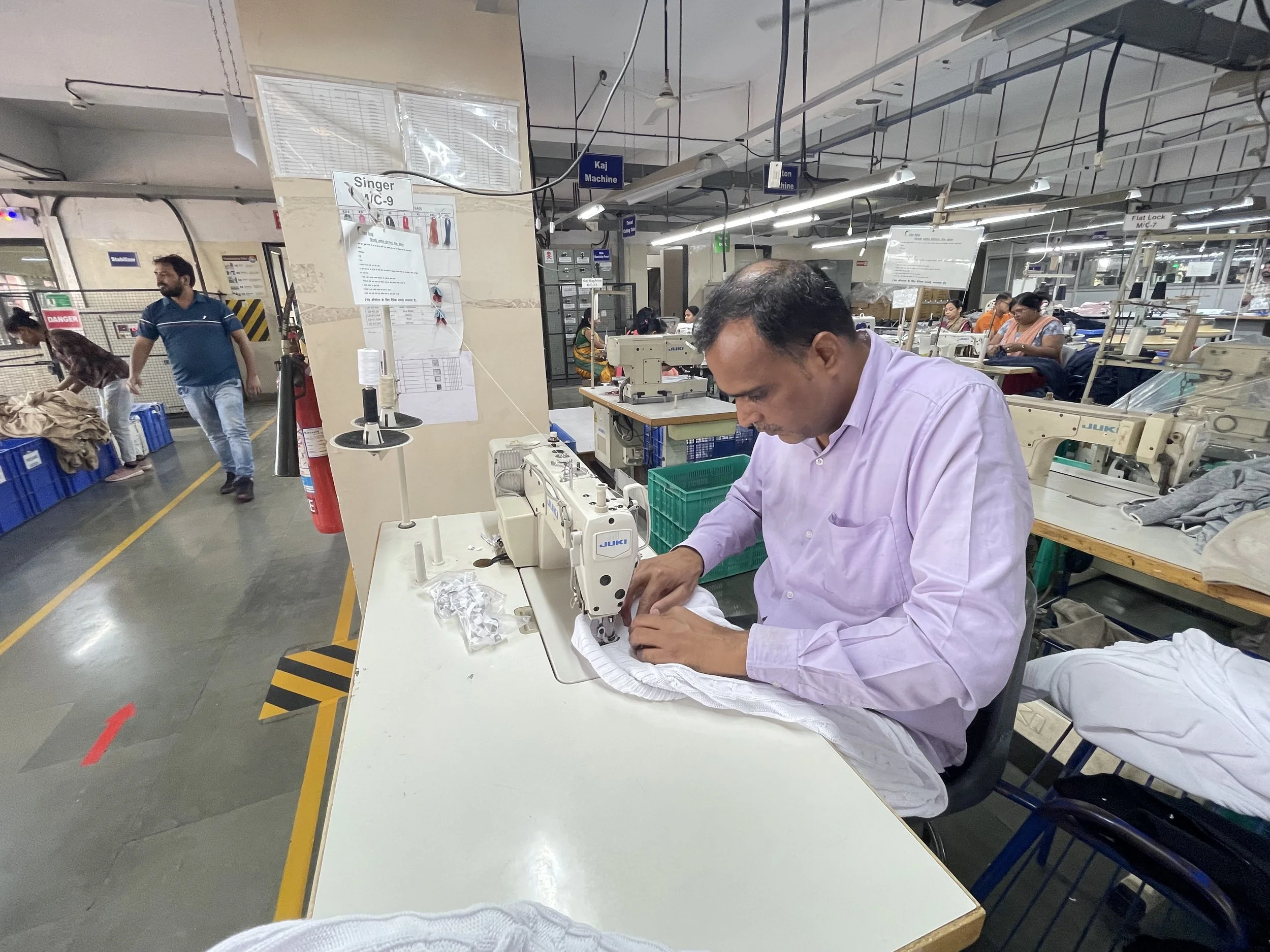 Knitwear manufacturing facility in India — Linear Design - Knitwear ...