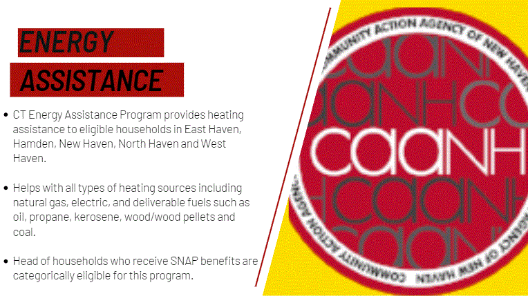 Energy Assistance — COMMUNITY ACTION AGENCY OF NEW HAVEN