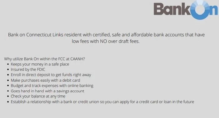 Financial Capability Center — COMMUNITY ACTION AGENCY OF NEW HAVEN