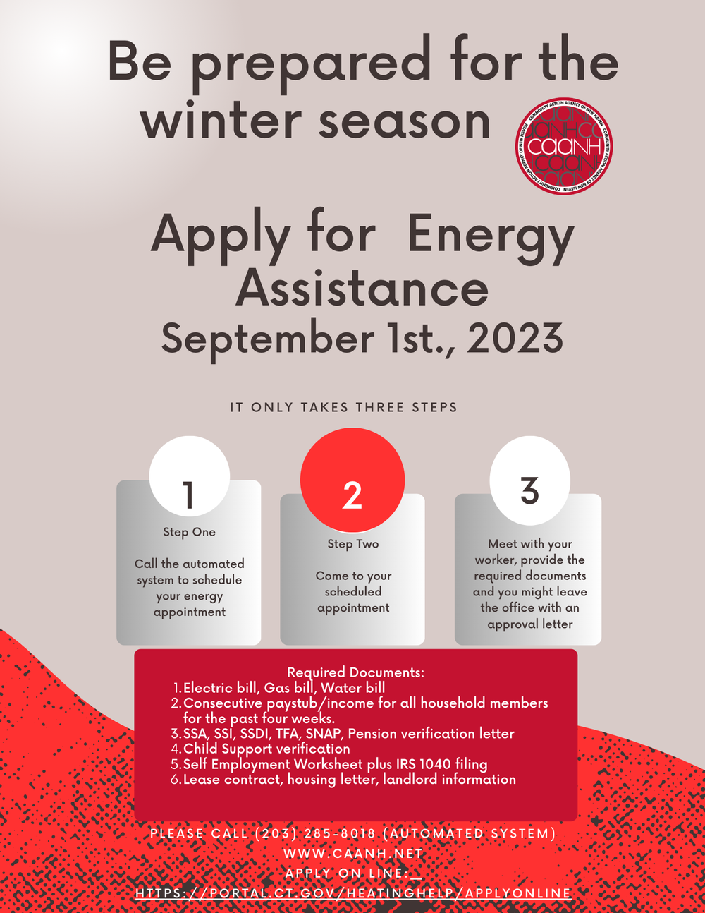 Energy Assistance — COMMUNITY ACTION AGENCY OF NEW HAVEN